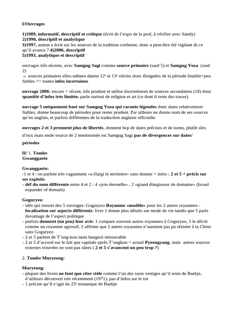 Analyse Critique | PDF