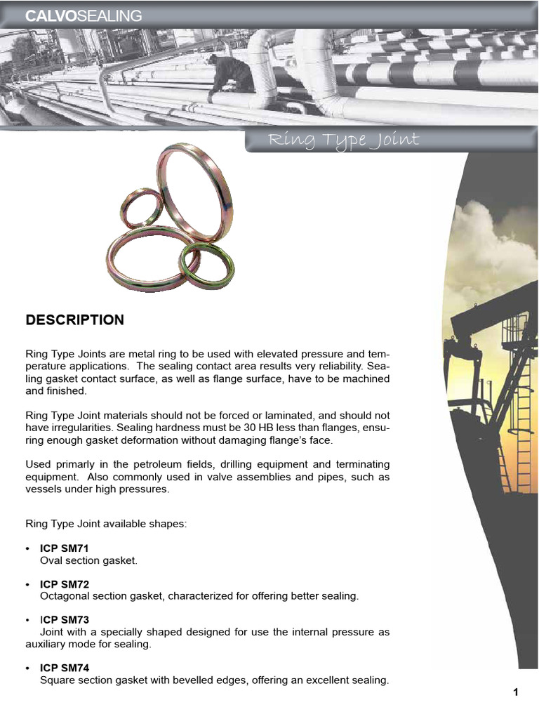 tds-icp_rtj_en_0 | PDF | Mechanical Engineering | Materials