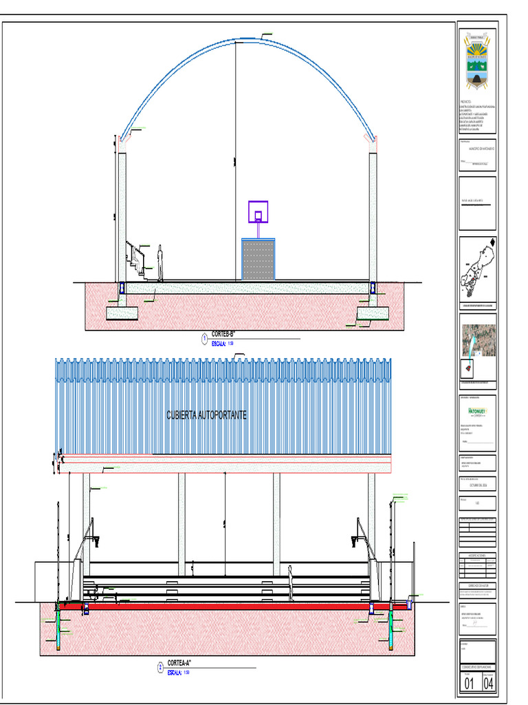 4. CORTES LONGITUDINAL Y TRANSVERSAL | PDF | Ingeniería de Edificación ...
