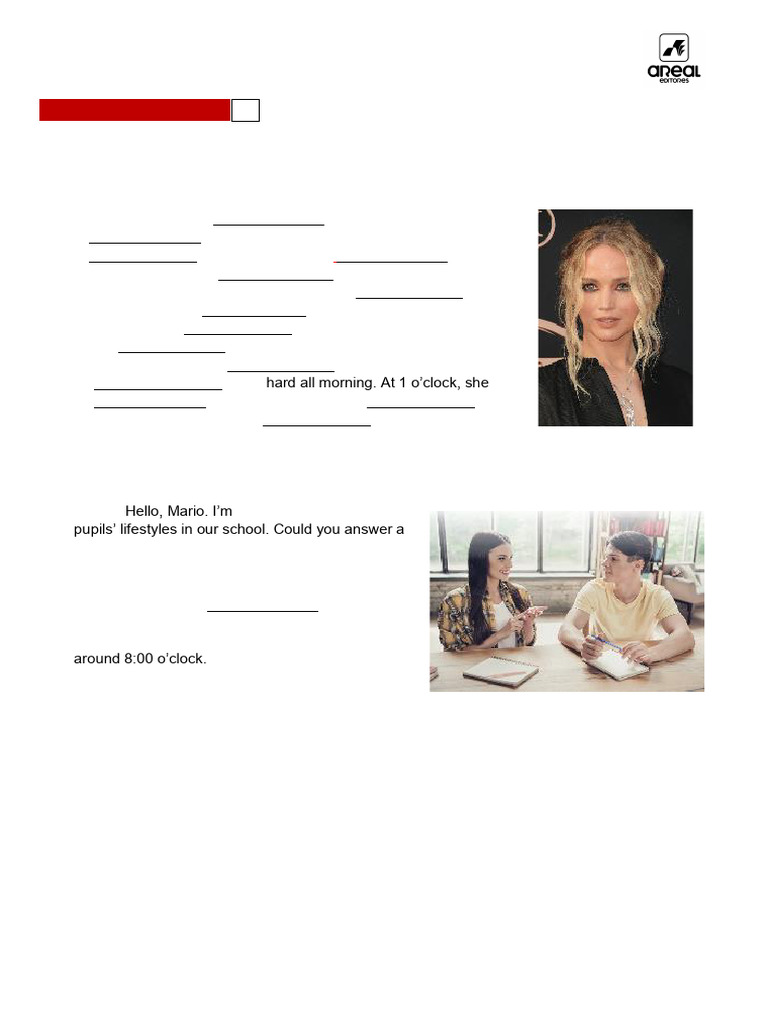 Present Simple Revision Worksheets | PDF