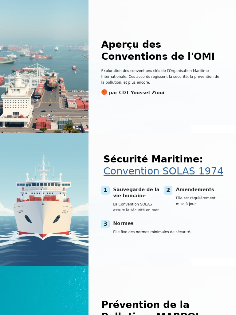 Conventions Clés de l'OMI | PDF