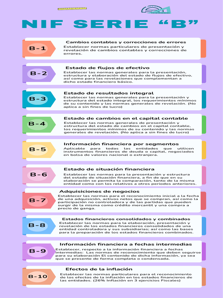 NIF serie (B) | PDF | Estado financiero | Contabilidad