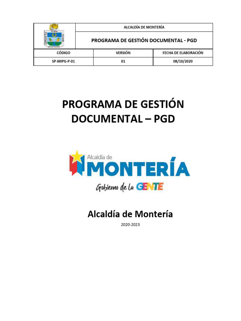 Programa Gestión Documental | PDF | Gestión de registros | Software