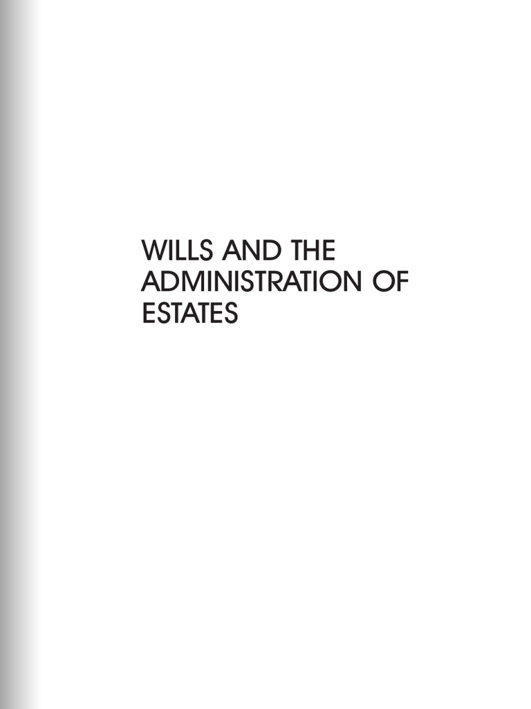 Wills and The | PDF | Will And Testament | Life Insurance