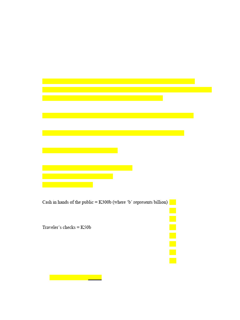 Tutorial Sheet 3 Sln | PDF | Inflation | Money Supply