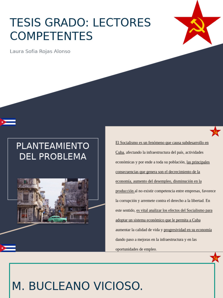 Tesis Grado - Lectores Competentes | PDF | Socialismo | Cuba
