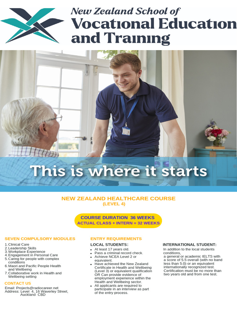 New Zealand Health Care Course Level 4) | PDF