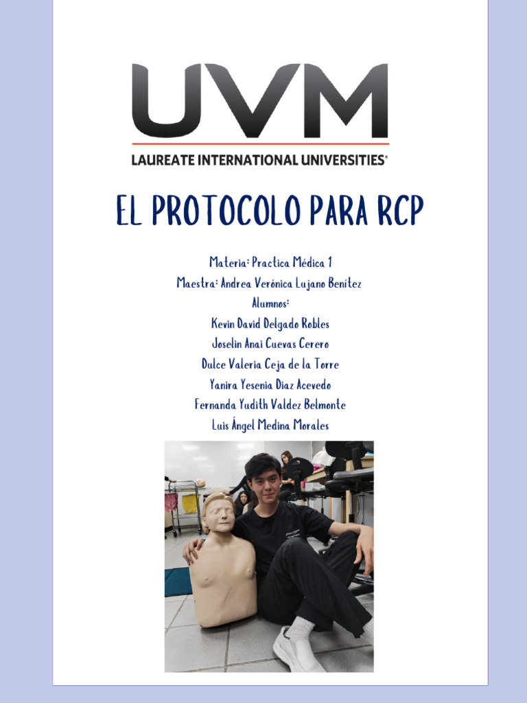 RCP PDF | PDF | Reanimación cardiopulmonar | Emergencias Médicas
