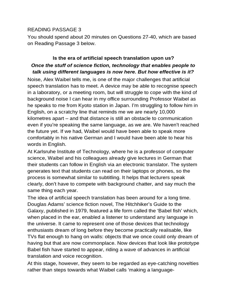 Text 3 Tes 4 19 | PDF | Communication | Human Communication