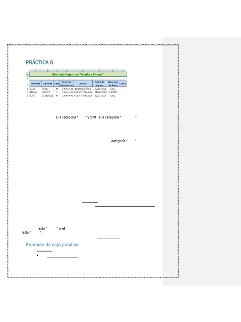 Cuadernillo de Prácticas Excel Básico Corregido | PDF | Microsoft Excel