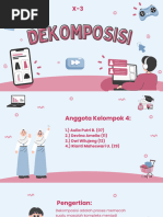 Penjelasan Singkat Tentang Proses Dekomposisi | PDF