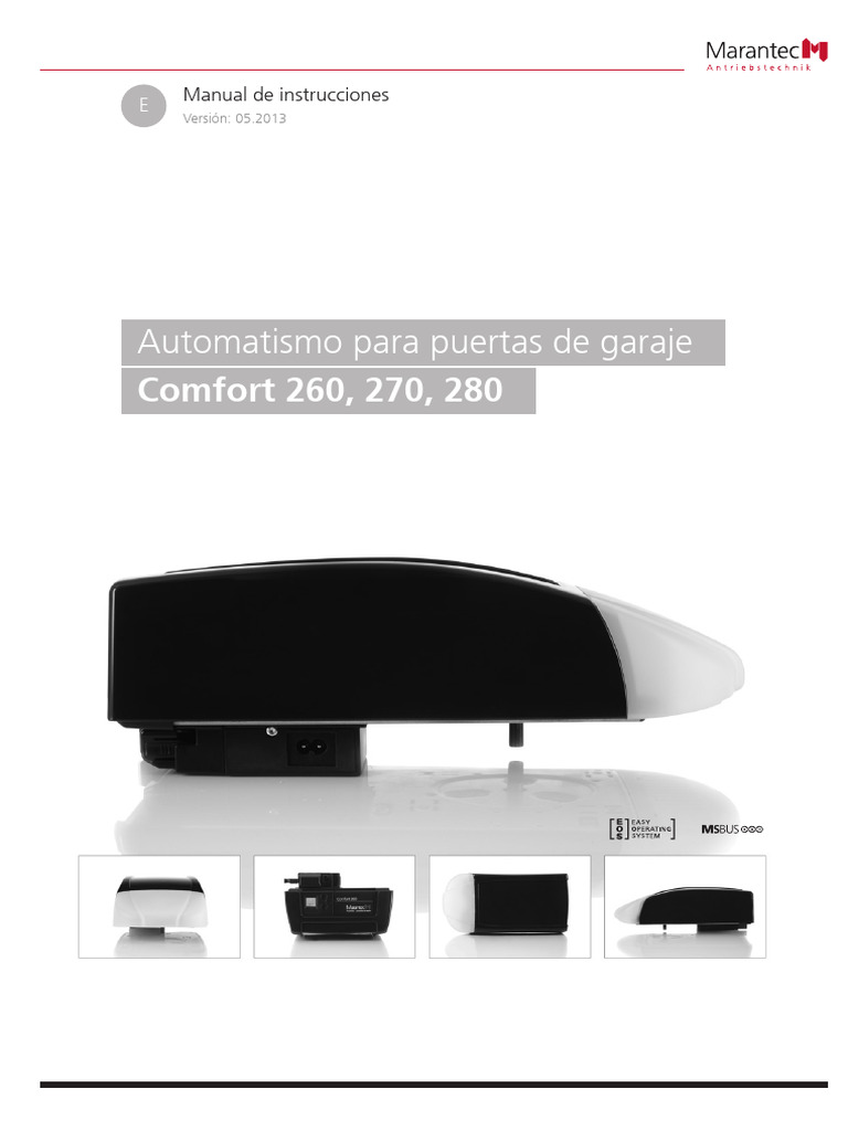 Manual Marantec 260 | PDF