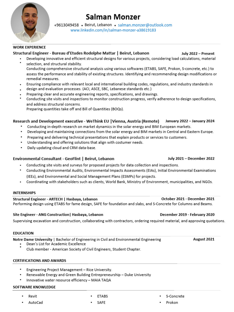 Structural Engineering & Solar Energy Expertise | PDF | Environmental ...