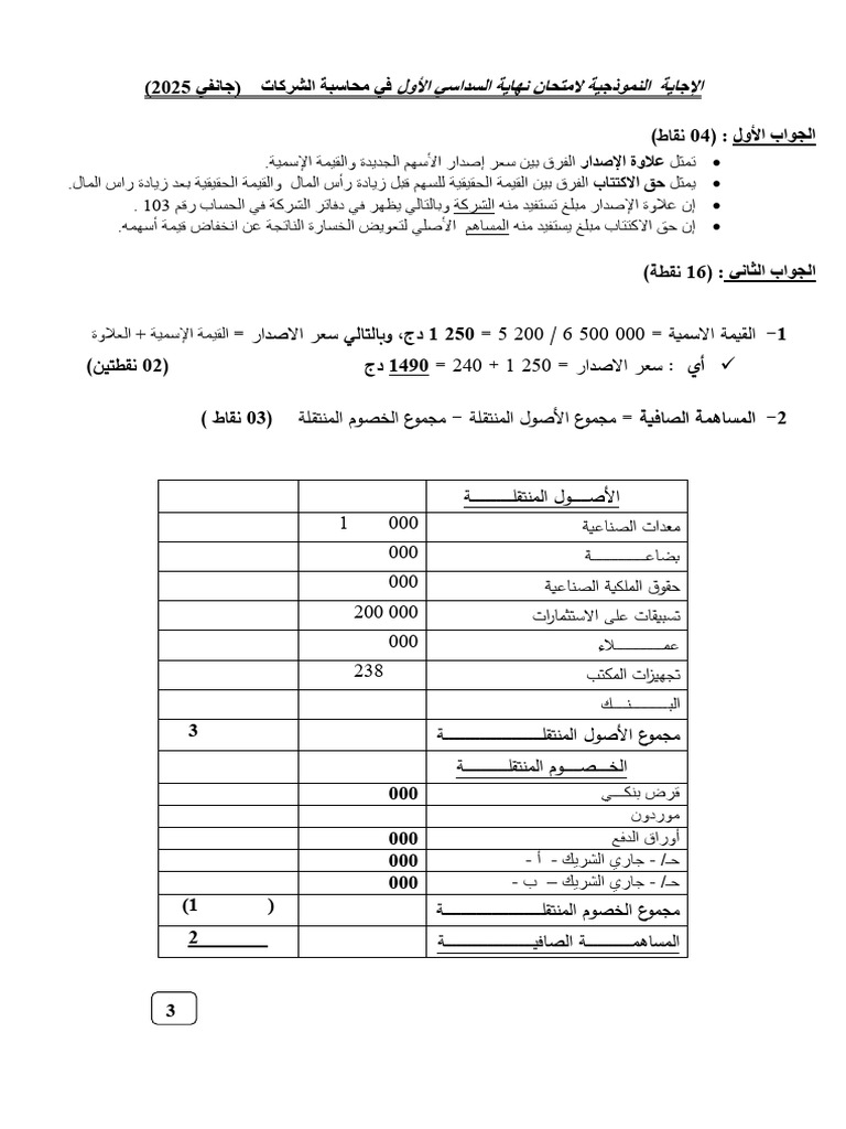 EMD 1 - Corrigé Type | PDF