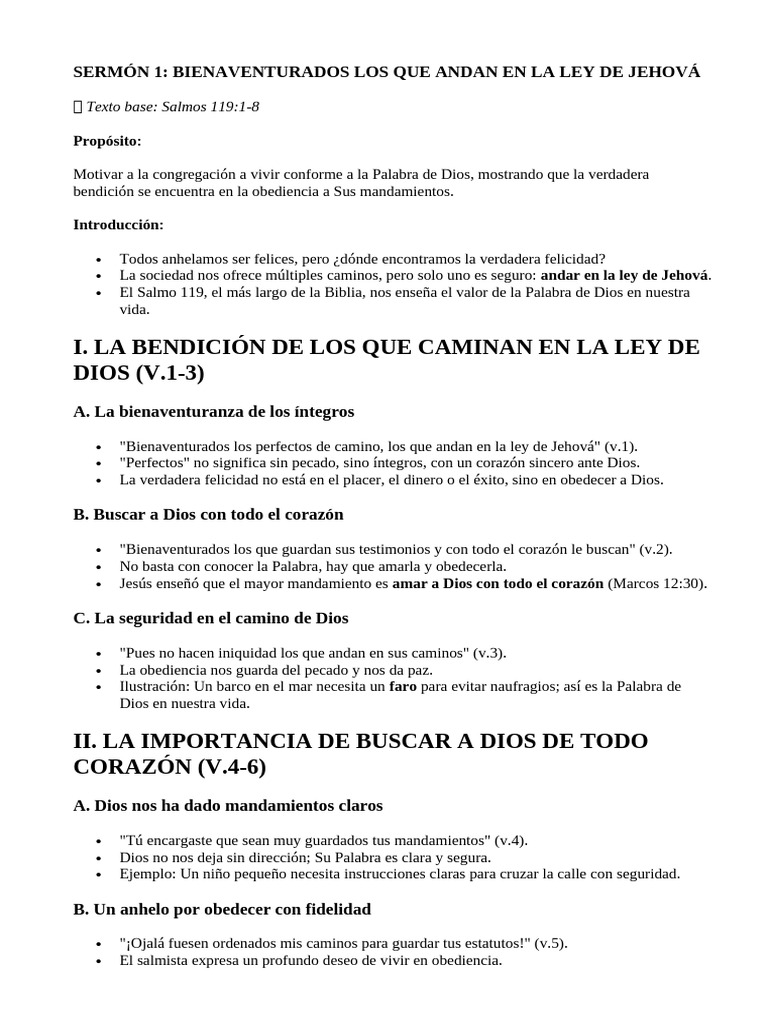 Felicidad en la Ley de Dios | PDF | Pecado | Creencia religiosa y doctrina