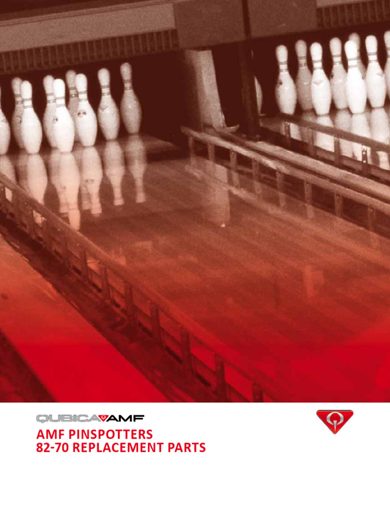 Qubica AMF 8270 Pinspotter Parts Manual | PDF | Electrical Connector ...