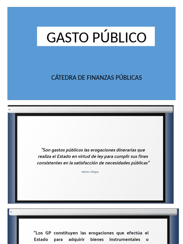 Gasto Publico 2024 | PDF