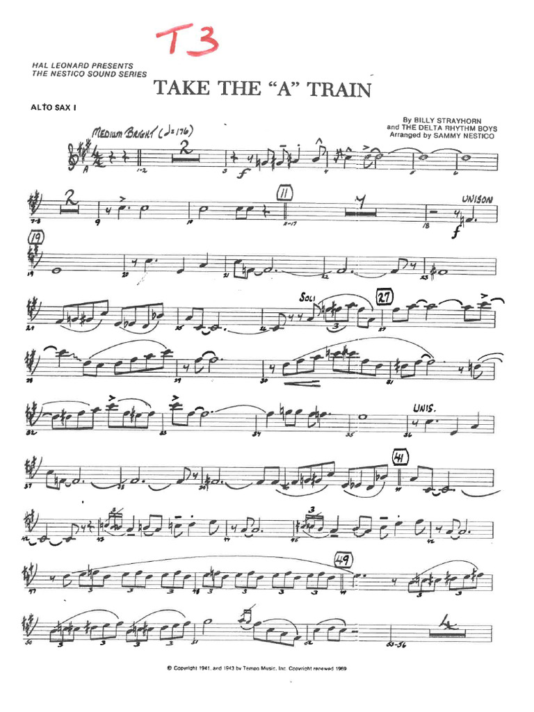 T3 - Take The A Train | PDF