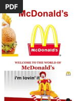 CASE STUDY of Mcdonald | PDF | Mc Donald's | Fast Food Restaurants