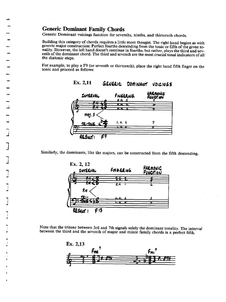 Acordes por cuartas 2 | PDF