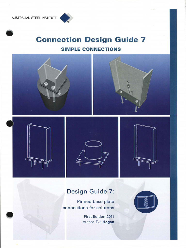 Design Guide 7 - Simple Connections - Pinned Base Plate Connections For ...
