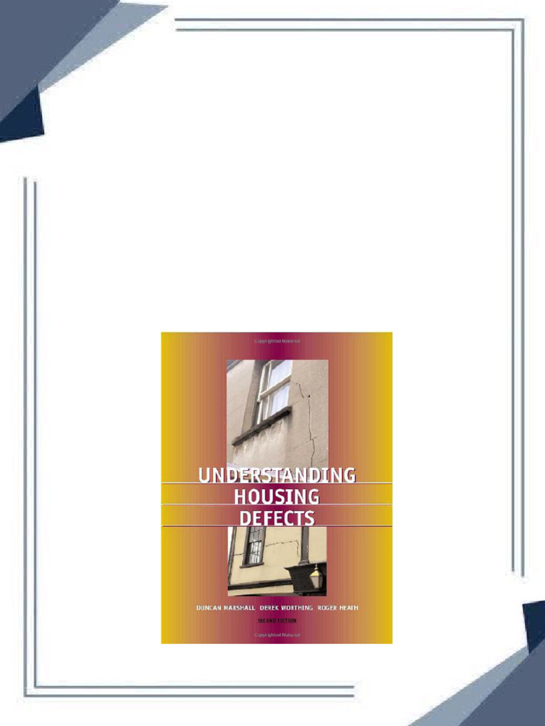 (Ebook) Understanding Housing Defects, Second | PDF | Negligence | Legal Liability