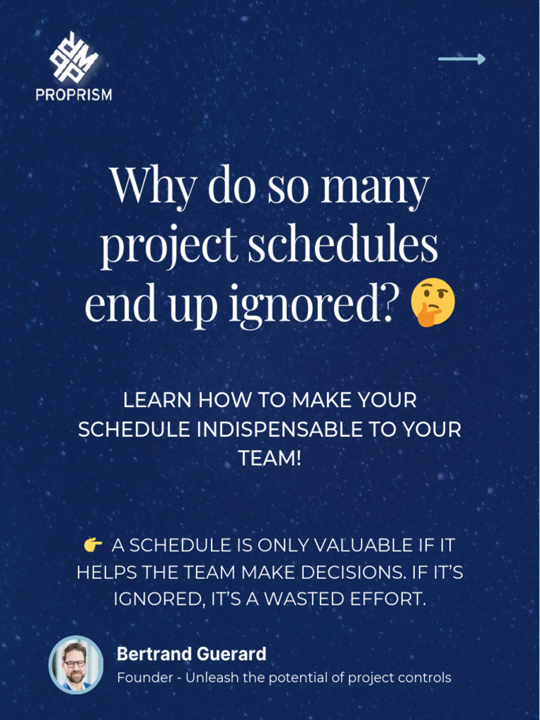 Why Project Schedule End Up Ignored 1739547826 | PDF