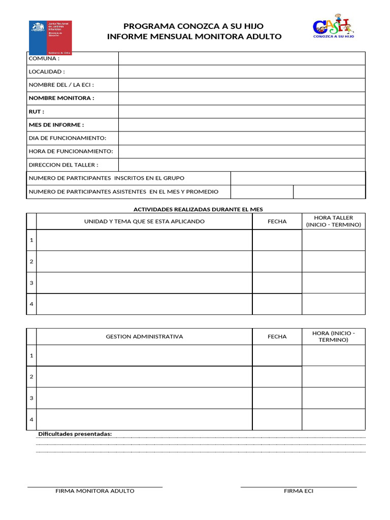 Monitora Informe Mensual 2024 | PDF