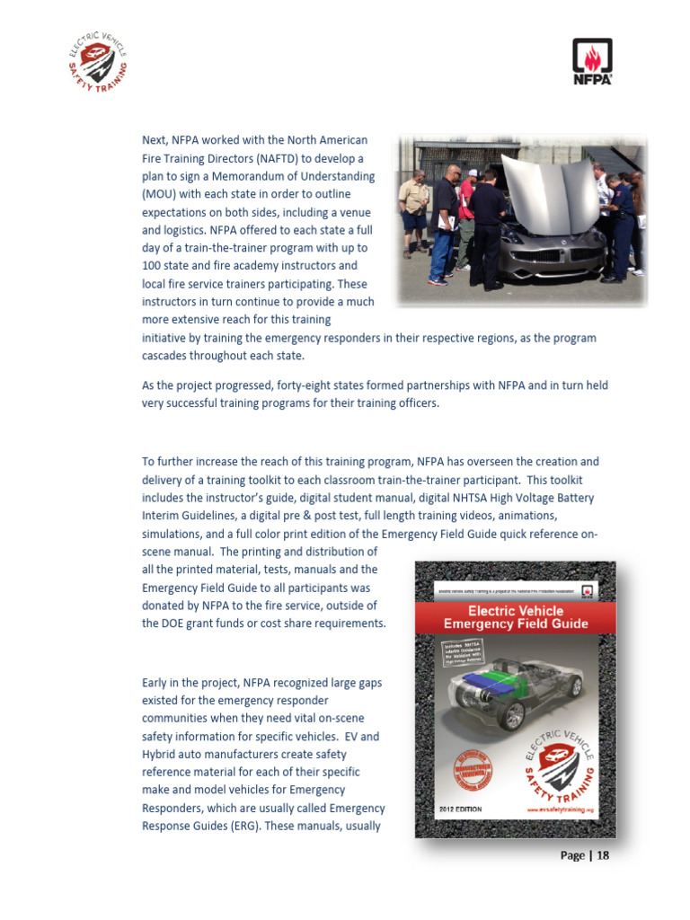 EV Safety Training for Emergency Responders | PDF | Electric Vehicle ...