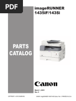 Canon imageRUNNER 2425i Parts Catalog | PDF | Electrical Engineering ...
