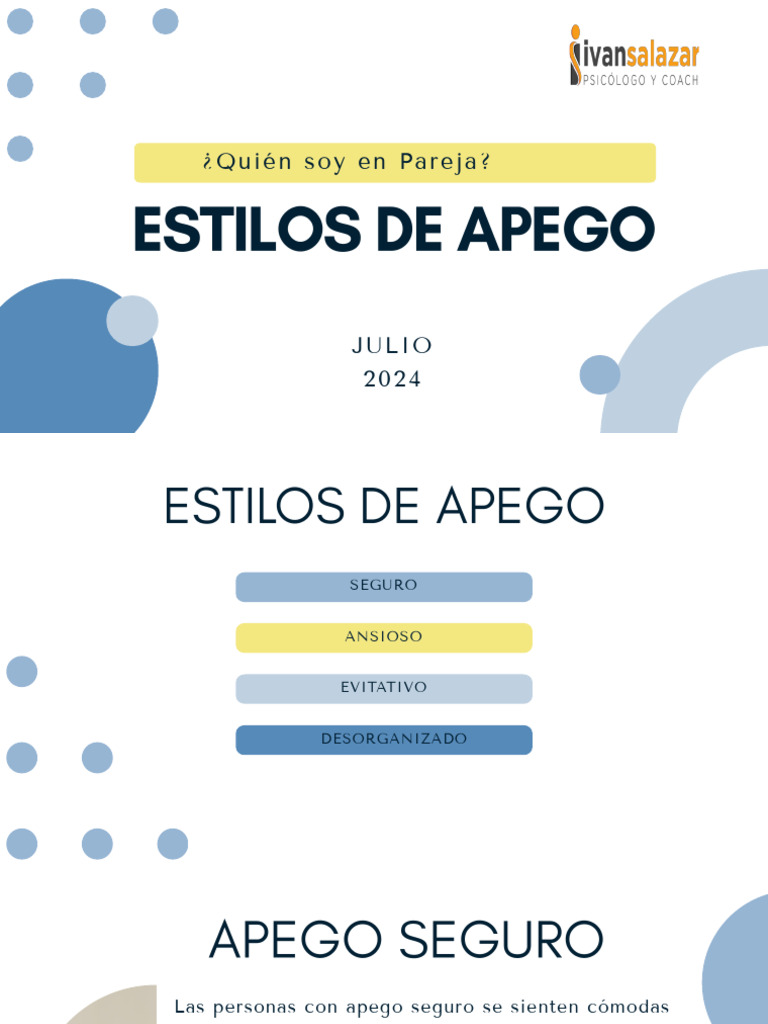 Estilos de Apego-1 | PDF