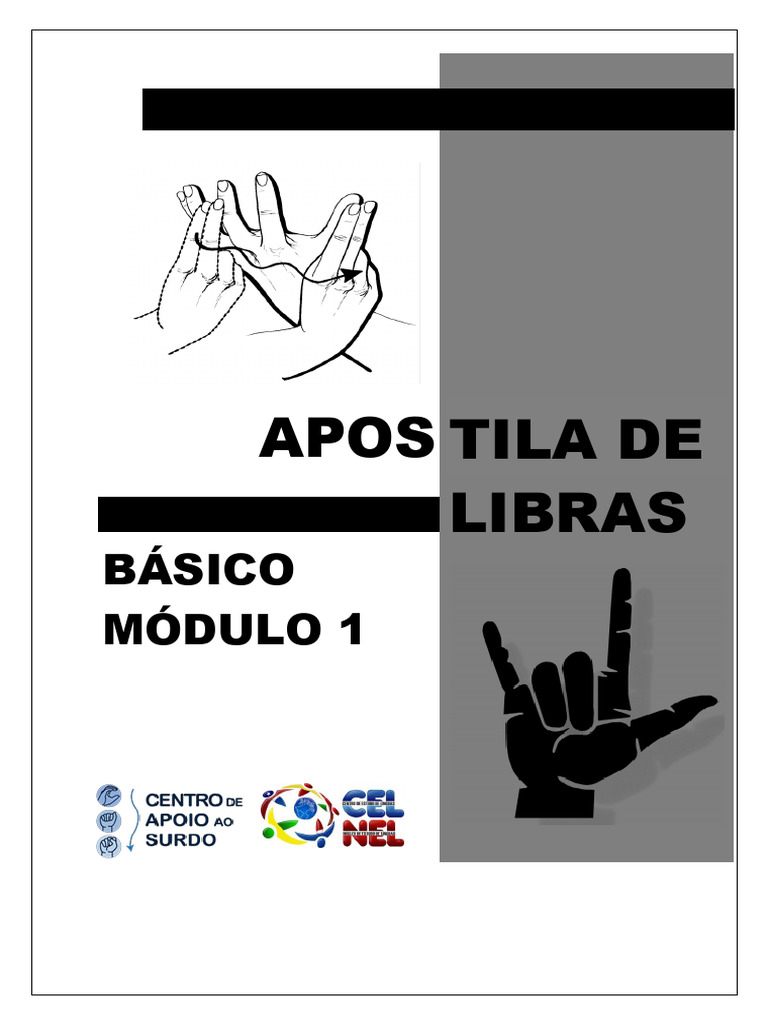 Pronomes Pessoais em Libras: Apostila Básica | PDF | Linguagem de ...