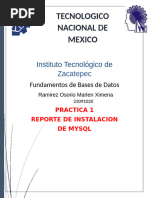 Manual de Instalación MySQL | PDF | Mi sql | SQL