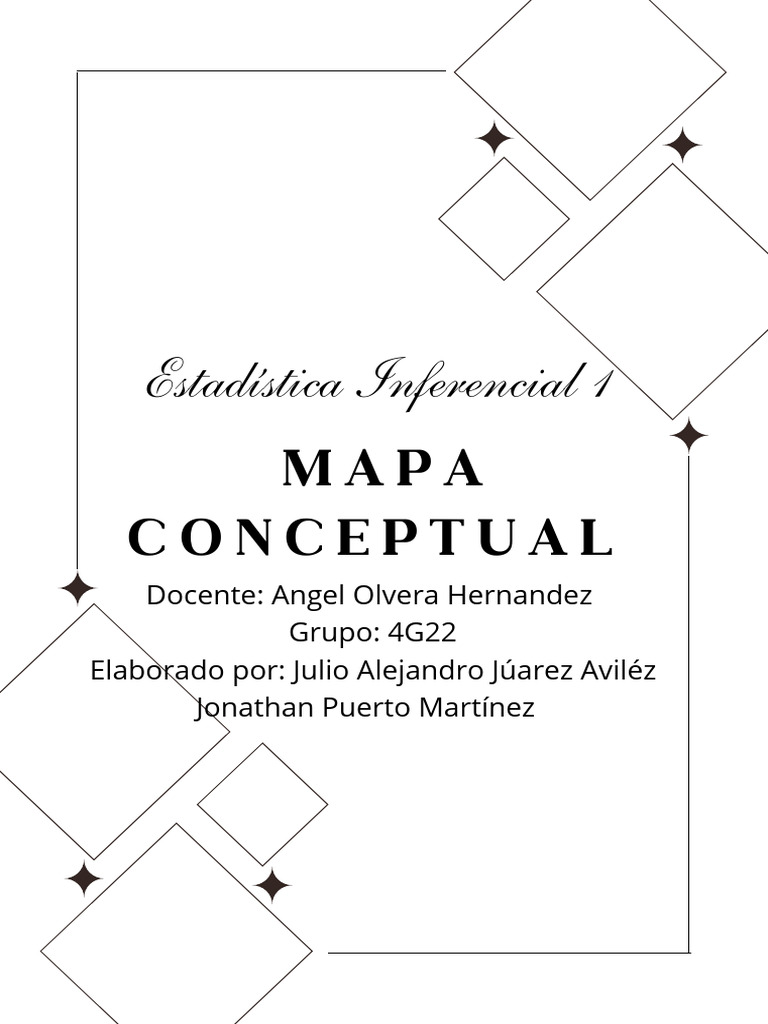 Mapa Conceptual E | PDF | Estadísticas | Datos