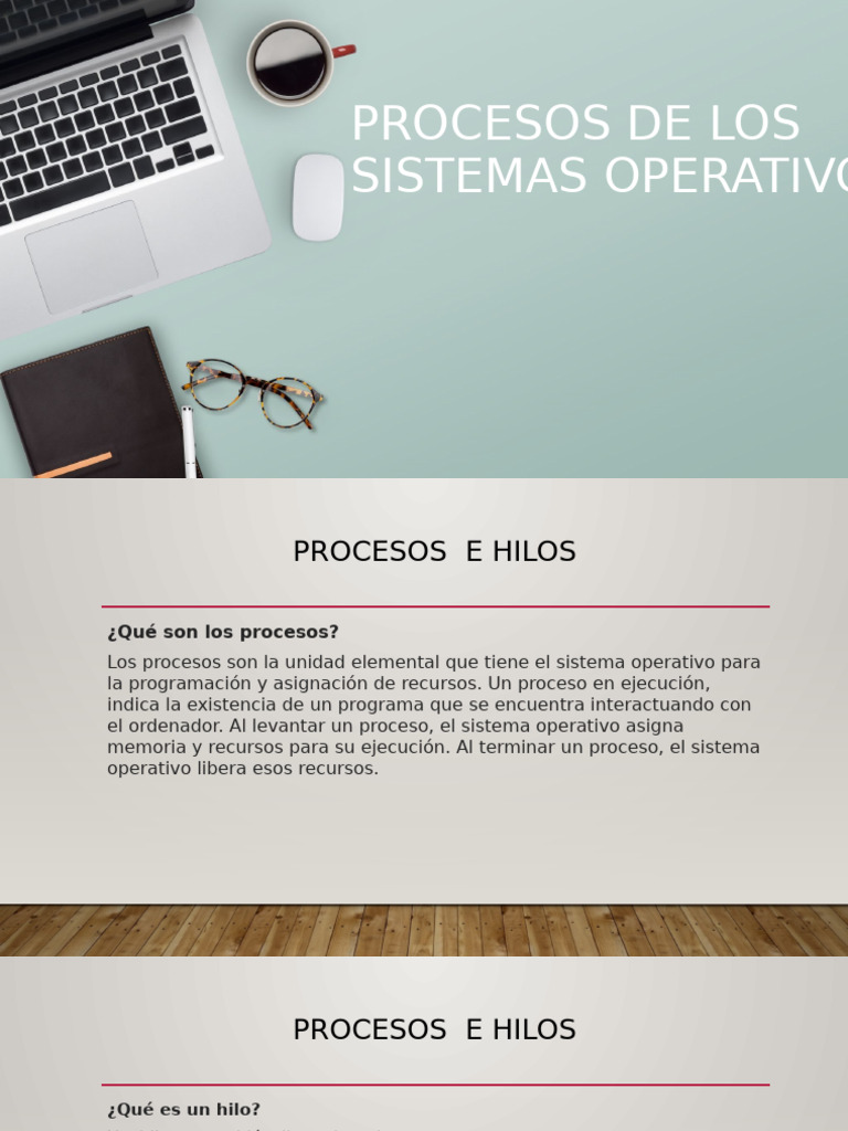 Procesos de Los Sistemas Operativos | PDF | Proceso (Computación) | Hilo (Computación)