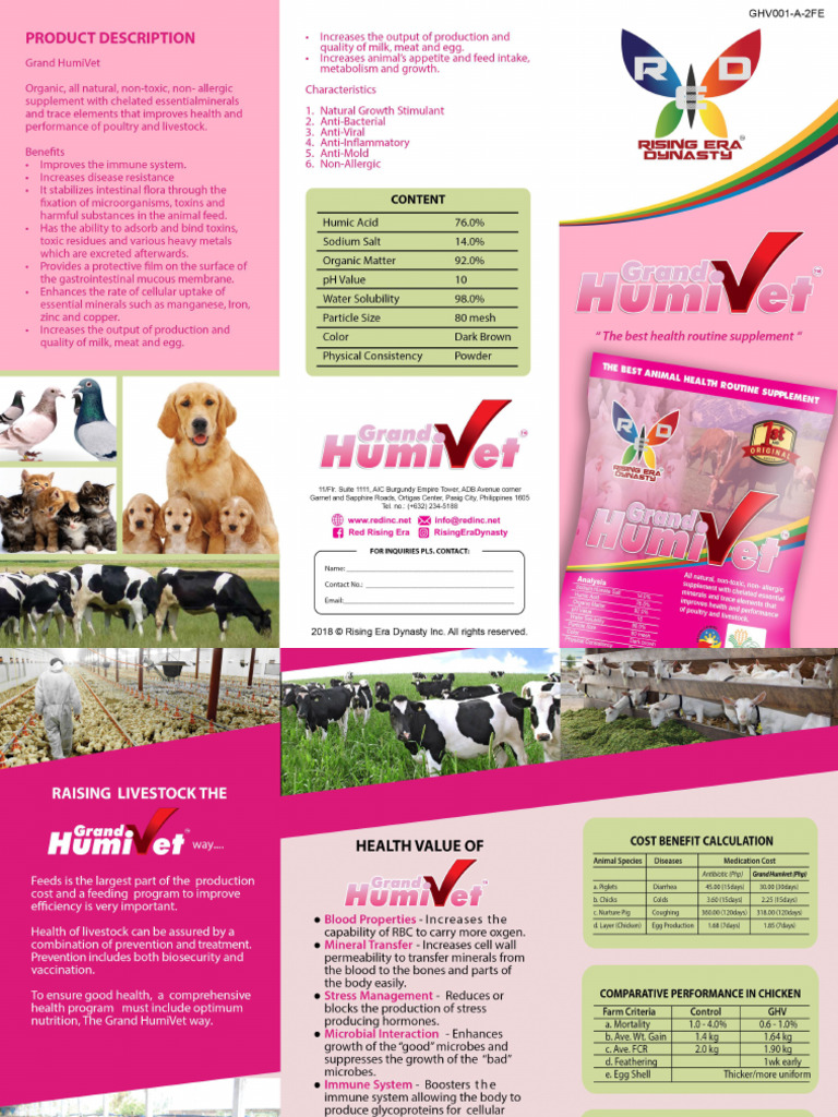 GHV001 Grand Humi Vet | PDF