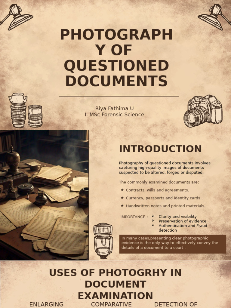 Photography of Questioned Documents (1) - 120351 | PDF | Optical Filter ...