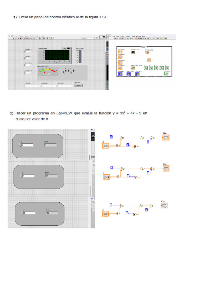 Trabajo de Labview | PDF