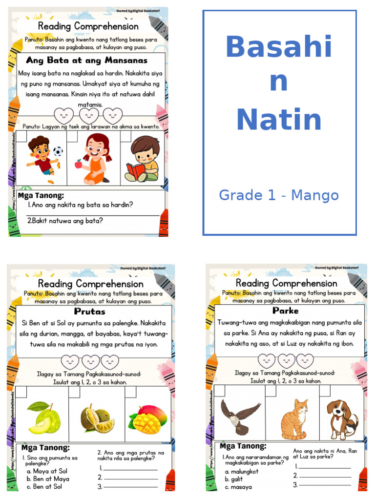 Reading Materials With Comprehension Test | PDF