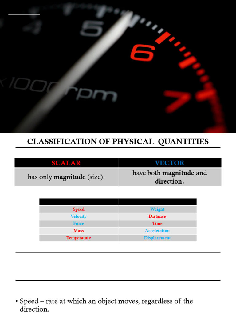 Speed, Velocity, and Acceleration Guide | PDF | Speed | Velocity