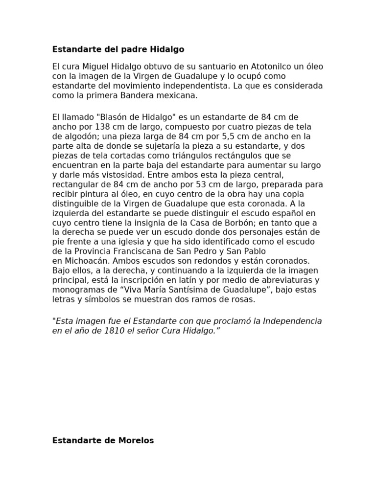 Reseña Banderas | PDF