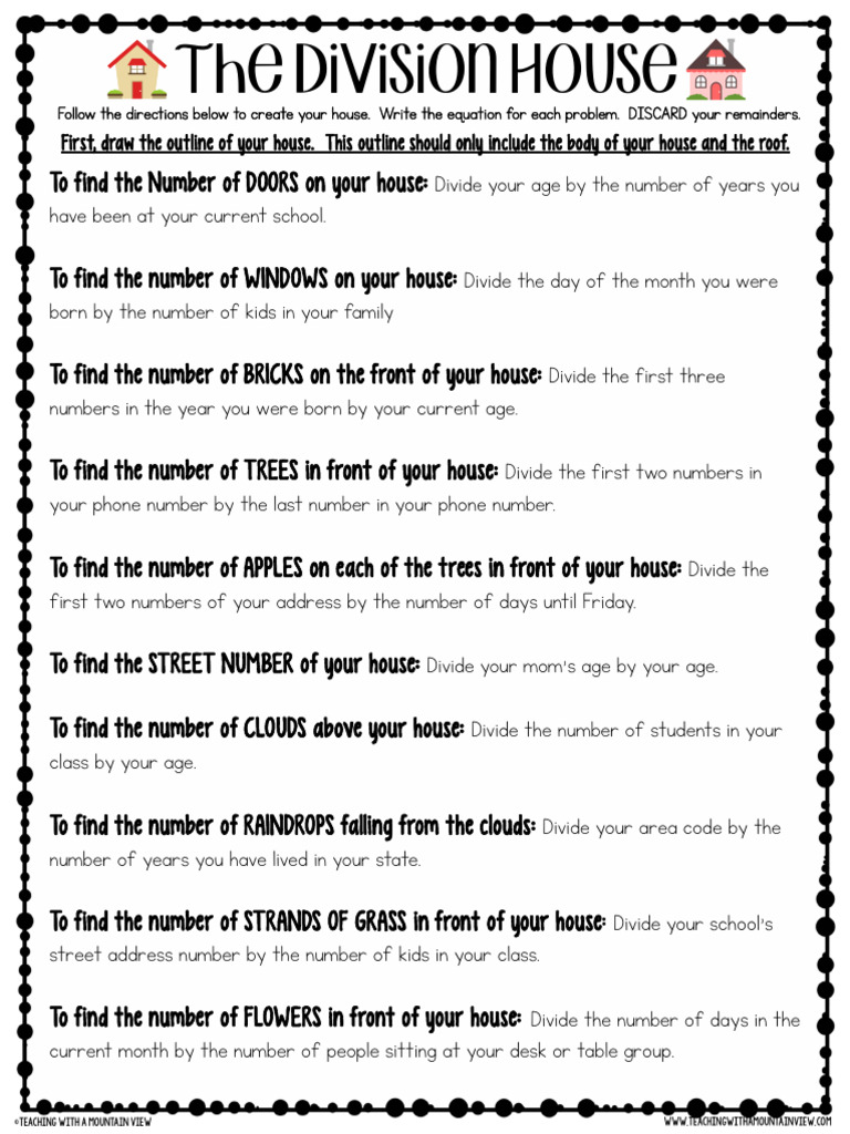 The Division House 1-1 | PDF