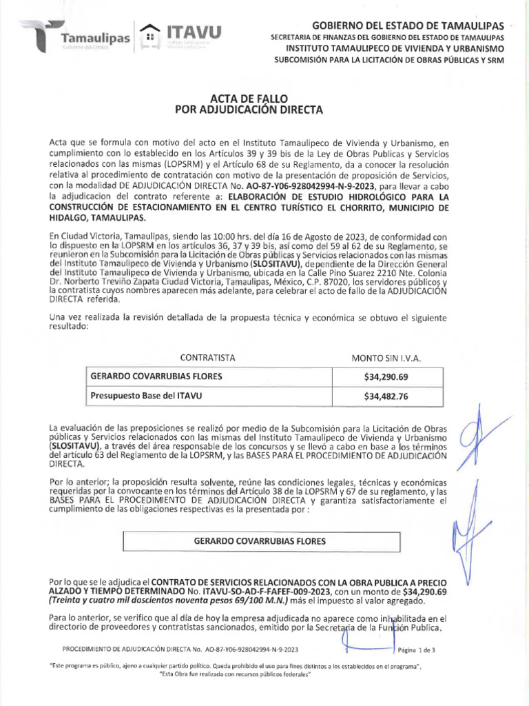 Acta de Fallo 9 | PDF