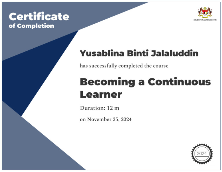 Becoming A Continuous Learner | PDF