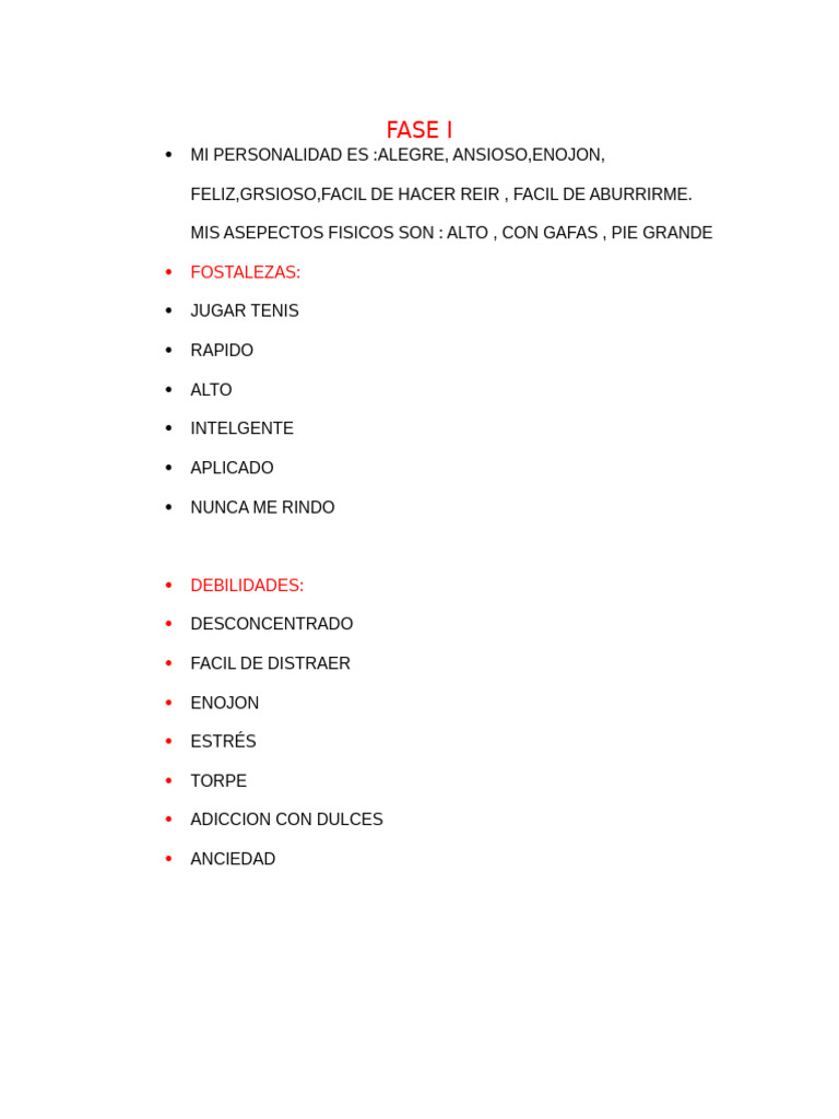 Autobiografía de Emanuel Fonseca | PDF