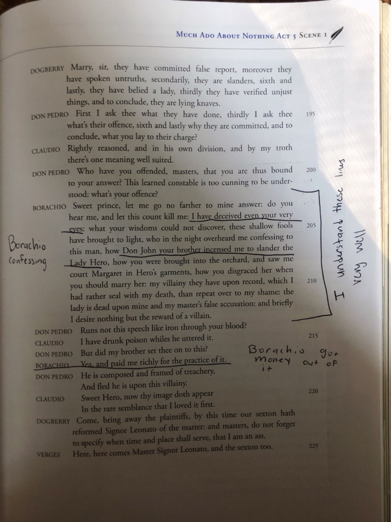 10 Line Annotations Act 5 | PDF