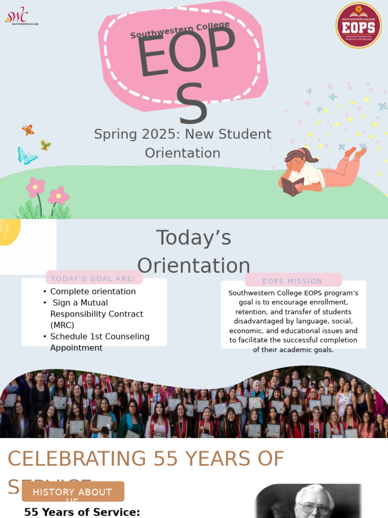 Spring 2025 EOPS Orientation | PDF | Credit | Finance & Money Management