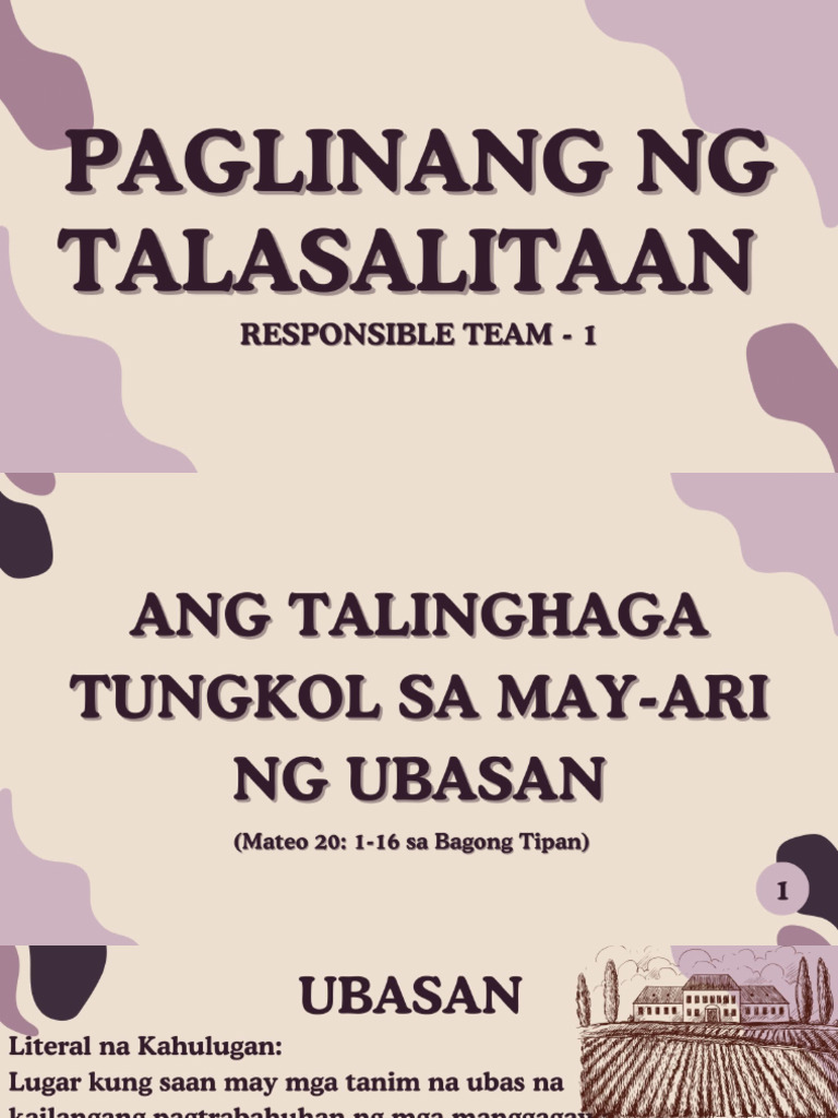 Filipino Report | PDF