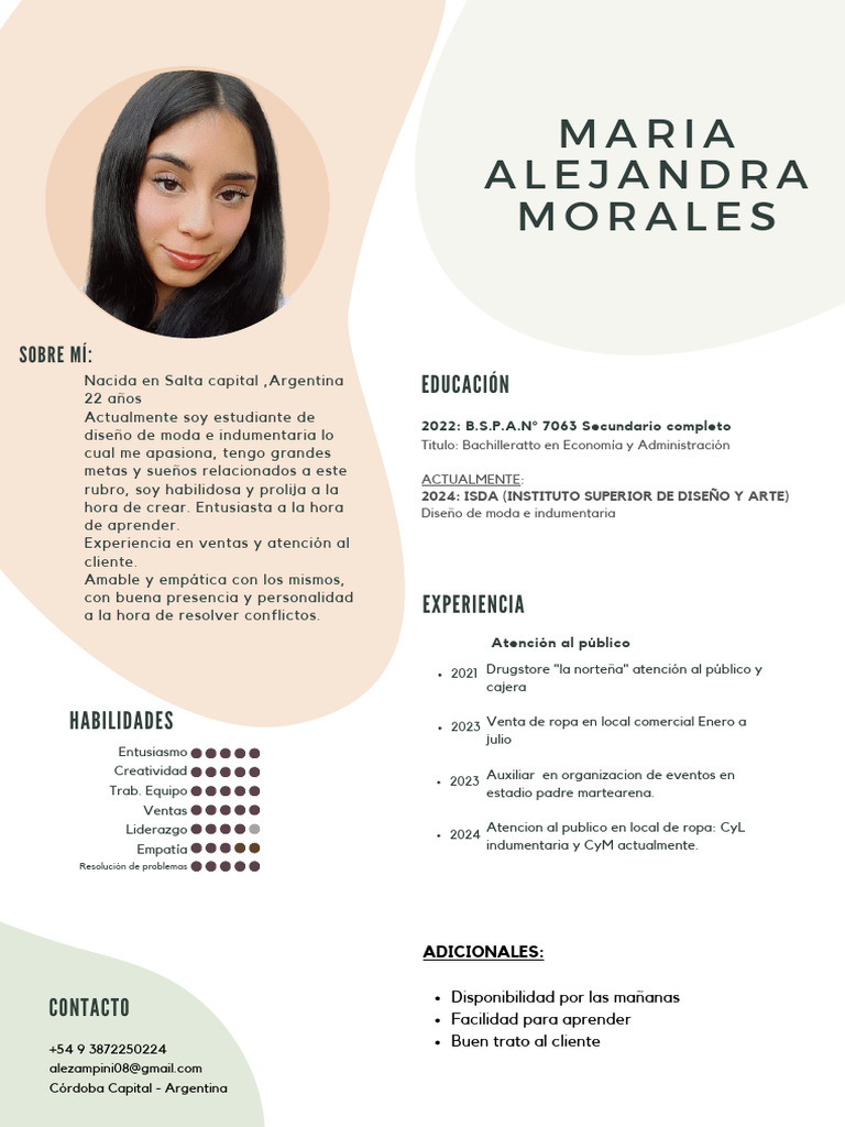 Maria CV | PDF