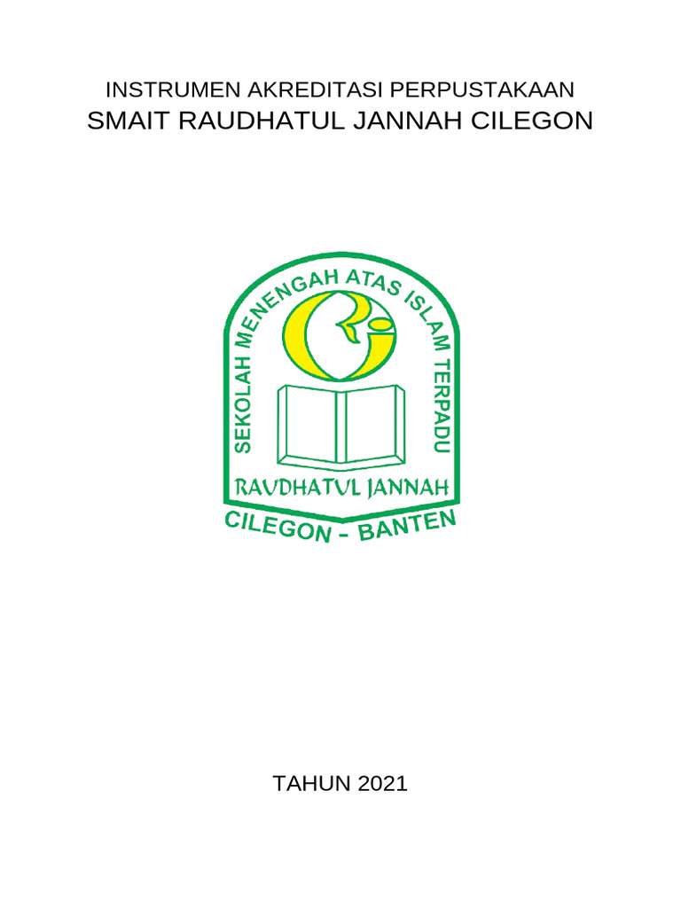 INSTRUMEN AKREDITASI PERPUSTAKAAN | PDF